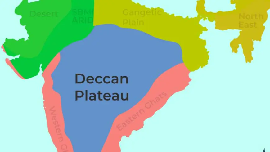 दख्खनचे पठार (Deccan Plateau): भारताचा प्राचीन खडक, भूगोल, निर्मिती आणि ...
